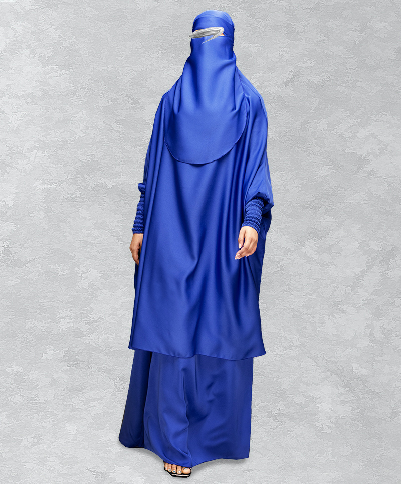Jilbab 3 Piece Set - Blue
